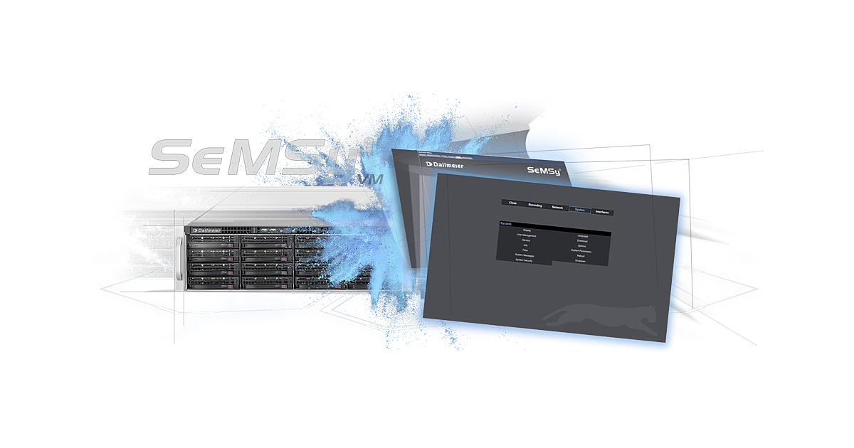 Dallmeier SeMSy® Recording Server Software VM 5
